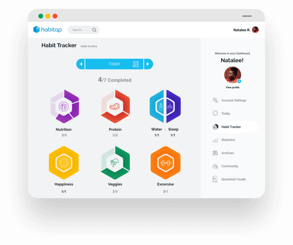 Develop a Habit Tracking Fitness Application that Stands Out