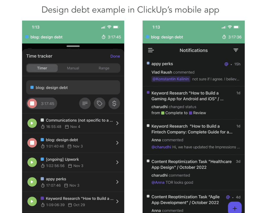 Design Debt: How to Detect and Tackle It